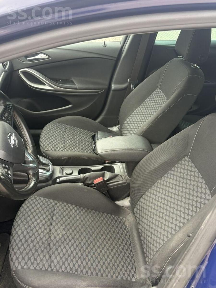 Zils Opel Astra 2017 Aizkraukle, ar dzinēja tilpumu 1.60 L un nobraukumu 330 tūkst. km par 4500 €, foto 7 vietnē AUTOMOTO.COM.LV