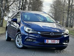 Zils Opel Astra 2018 Tukums, ar dzinēja tilpumu 1.60 L un nobraukumu 225 tūkst. km par 6390 €, foto  vietnē AUTOMOTO.COM.LV