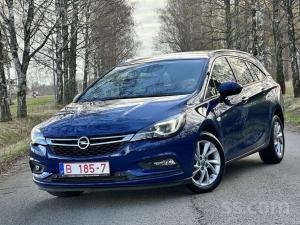 Blue Opel Astra 2018 in Tukums, with an engine capacity of 1.60 L and mileage of 225 thousand km for 6390 €, photo 4 on AUTOMOTO.COM.LV