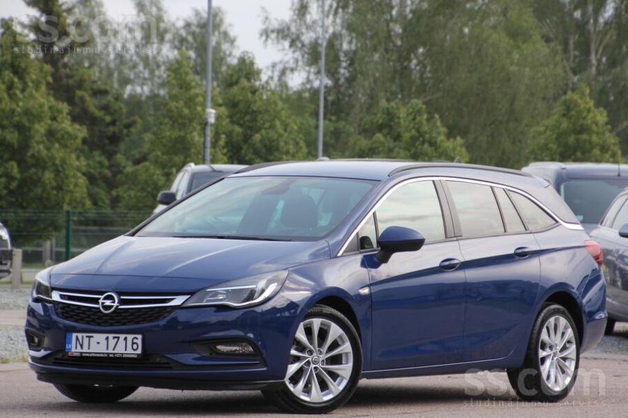 Zils Opel Astra 2018 Tukums, ar dzinēja tilpumu 1.60 L un nobraukumu 240 tūkst. km par 5990 €, foto 1 vietnē AUTOMOTO.COM.LV