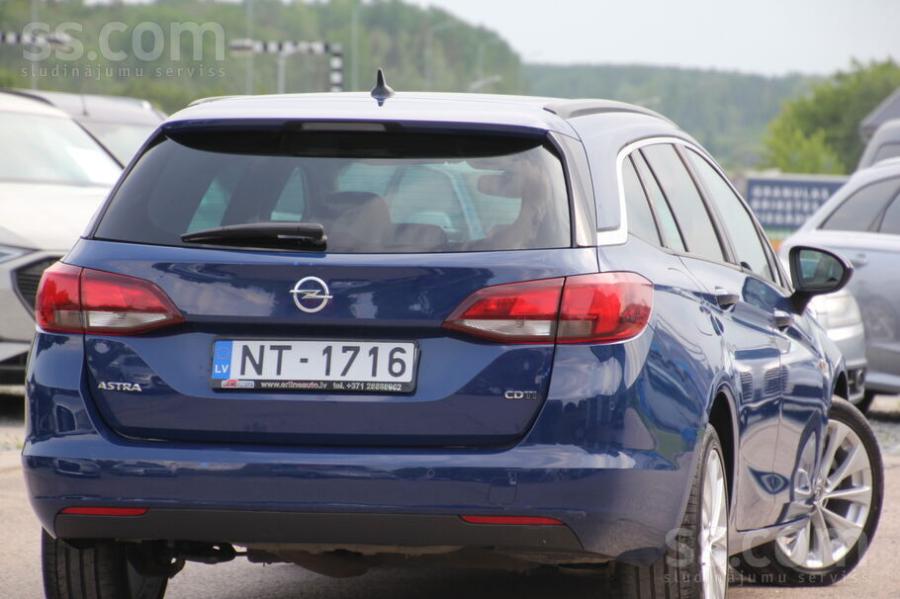 Zils Opel Astra 2018 Tukums, ar dzinēja tilpumu 1.60 L un nobraukumu 240 tūkst. km par 5990 €, foto 29 vietnē AUTOMOTO.COM.LV