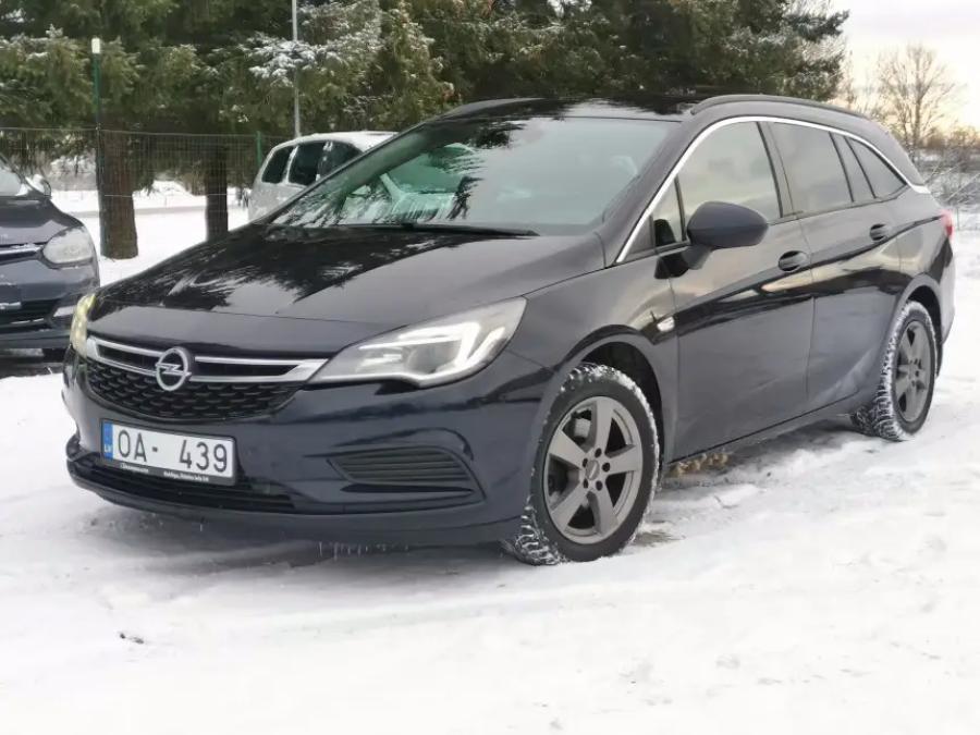 Zils Opel Astra 2018 Kuldīga, ar dzinēja tilpumu 1.60 L un nobraukumu 147 tūkst. km par 8100 €, foto 1 vietnē AUTOMOTO.COM.LV