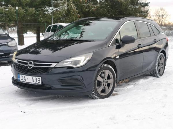 Zils Opel Astra 2018 Rīga, ar dzinēja tilpumu 1.60 L un nobraukumu 147 tūkst. km par 8100 €, foto 1 vietnē AUTOMOTO.COM.LV
