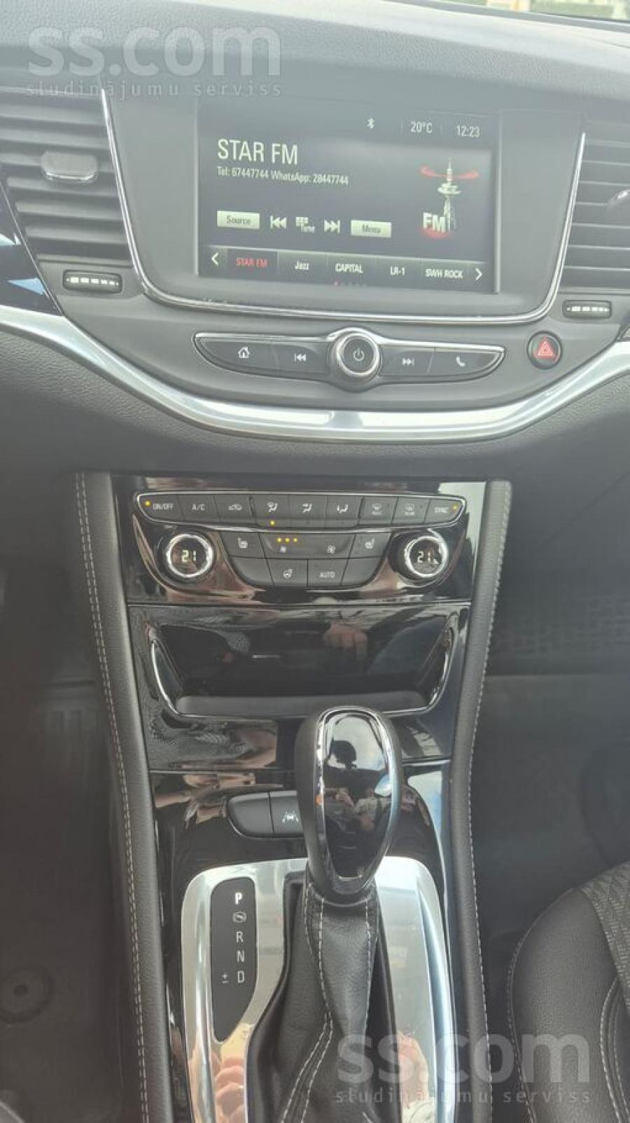 Zils Opel Astra 2018 Rīga, ar dzinēja tilpumu 1.60 L un nobraukumu 158 tūkst. km par 9800 €, foto 9 vietnē AUTOMOTO.COM.LV