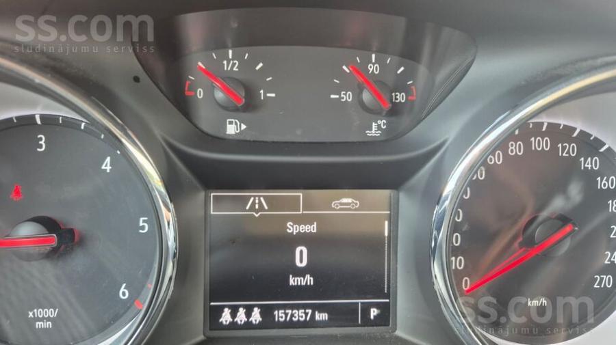 Zils Opel Astra 2018 Rīga, ar dzinēja tilpumu 1.60 L un nobraukumu 158 tūkst. km par 9800 €, foto 10 vietnē AUTOMOTO.COM.LV