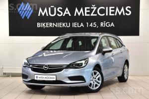 Zils Opel Astra 2019 Rīga, ar dzinēja tilpumu 1.40 L un nobraukumu 129 tūkst. km par 12990 €, foto  vietnē AUTOMOTO.COM.LV