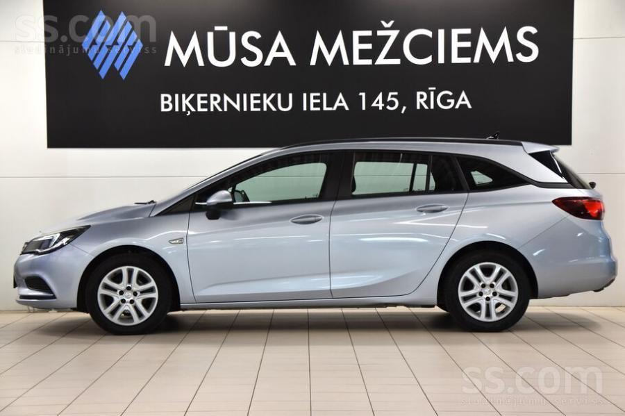 Blue Opel Astra 2019 in Riga, with an engine capacity of 1.40 L and mileage of 129 thousand km for 12990 €, photo 6 on AUTOMOTO.COM.LV