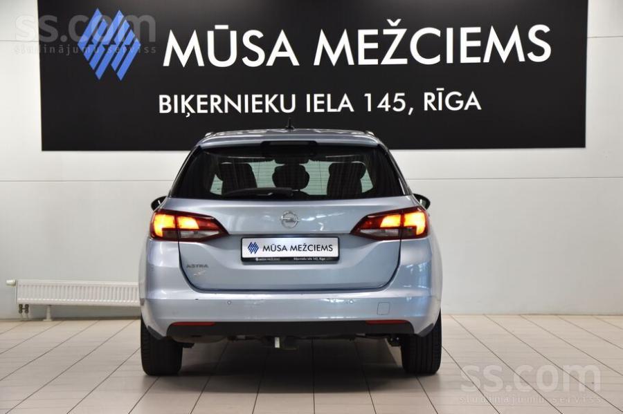 Blue Opel Astra 2019 in Riga, with an engine capacity of 1.40 L and mileage of 129 thousand km for 12990 €, photo 8 on AUTOMOTO.COM.LV
