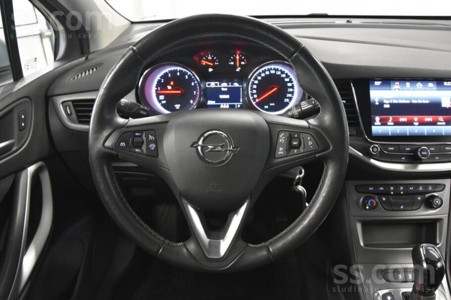 Blue Opel Astra 2019 in Riga, with an engine capacity of 1.40 L and mileage of 129 thousand km for 12990 €, photo 24 on AUTOMOTO.COM.LV