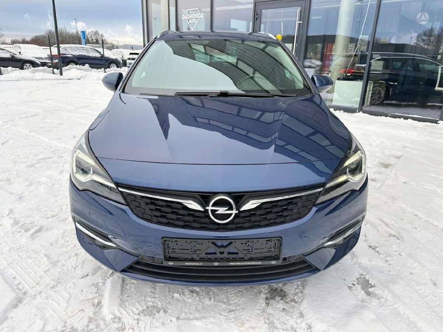 Zils Opel Astra 2020 Kauņa, ar dzinēja tilpumu 1.20 L un nobraukumu 125 tūkst. km par 8200 €, foto 2 vietnē AUTOMOTO.COM.LV