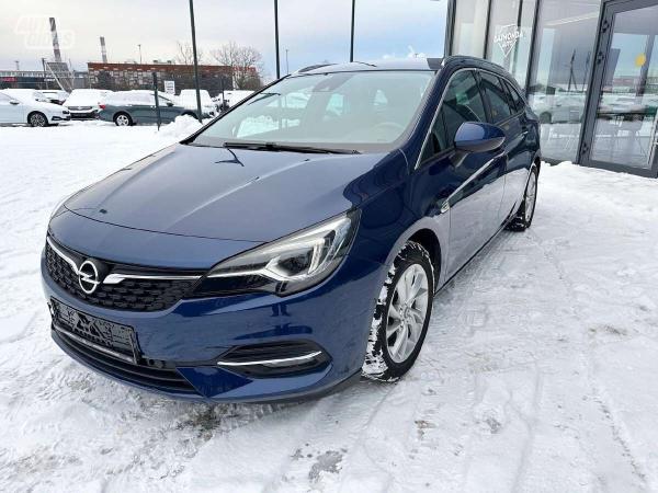 Zils Opel Astra 2020 Kauņa, ar dzinēja tilpumu 1.20 L un nobraukumu 125 tūkst. km par 8200 €, foto 1 vietnē AUTOMOTO.COM.LV