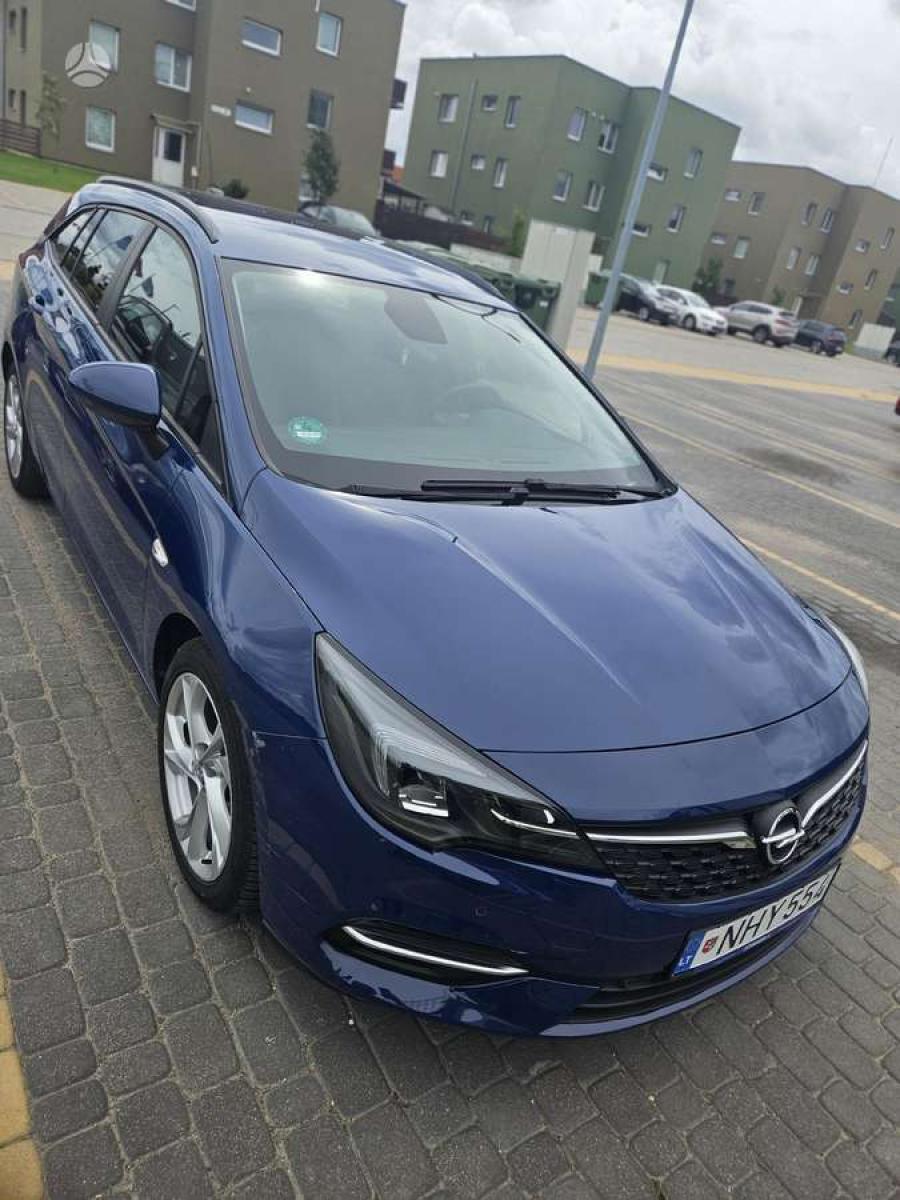 Zils Opel Astra 2020 Kauņa, ar dzinēja tilpumu 1.50 L un nobraukumu 145 tūkst. km par 8000 €, foto 1 vietnē AUTOMOTO.COM.LV