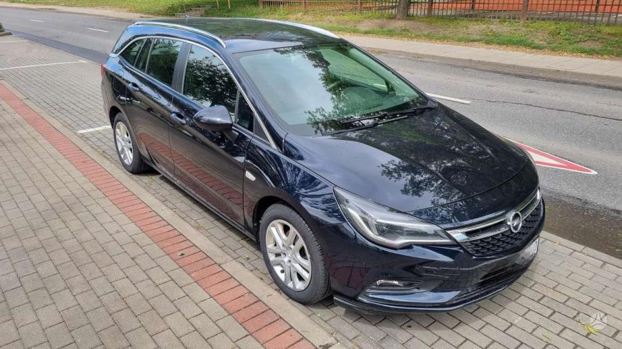 Zils Opel Astra 2020 Viļņa, ar dzinēja tilpumu 1.40 L un nobraukumu 180 tūkst. km par 7300 €, foto 3 vietnē AUTOMOTO.COM.LV