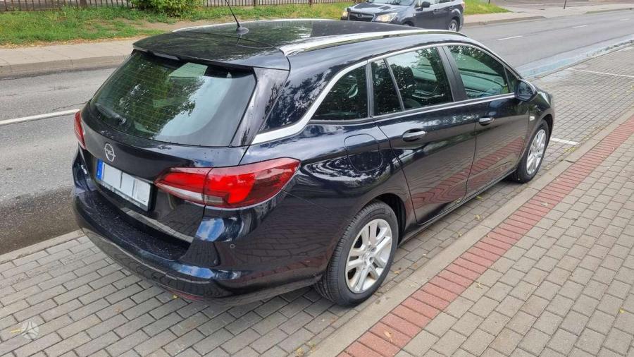 Zils Opel Astra 2020 Viļņa, ar dzinēja tilpumu 1.40 L un nobraukumu 180 tūkst. km par 7300 €, foto 5 vietnē AUTOMOTO.COM.LV