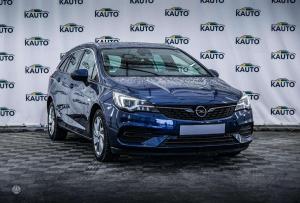 Blue Opel Astra 2020 in Kaunas, with an engine capacity of 1.20 L and mileage of 178 thousand km for 8290 €, photo 3 on AUTOMOTO.COM.LV