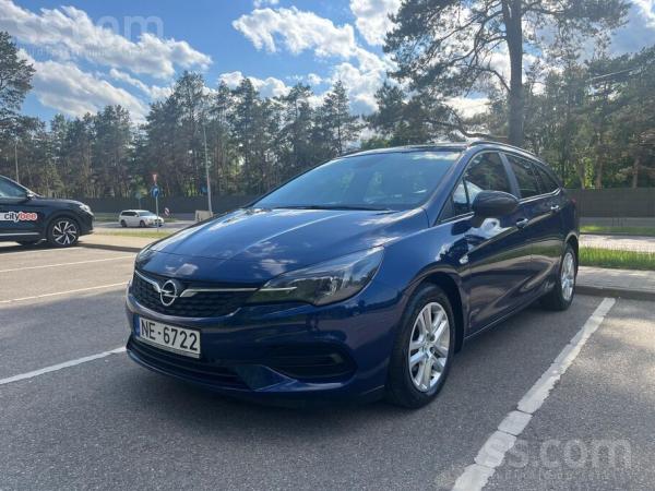 Zils Opel Astra 2022 Rīga, ar dzinēja tilpumu 1.40 L un nobraukumu 94 tūkst. km par 12900 €, foto 1 vietnē AUTOMOTO.COM.LV