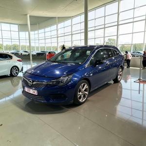 Opel Astra 2023 Viļņa vietnē Zils Opel Astra 2023 Viļņa, ar dzinēja tilpumu 1.50 L un nobraukumu 92 tūkst. km par 8228 €, foto 1 vietnē AUTOMOTO.COM.LV