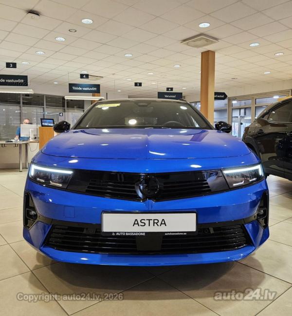 Zils Opel Astra 2024 Tallina, ar dzinēja tilpumu 0.00 L un nobraukumu 0 tūkst. km par 25900 €, foto 2 vietnē AUTOMOTO.COM.LV