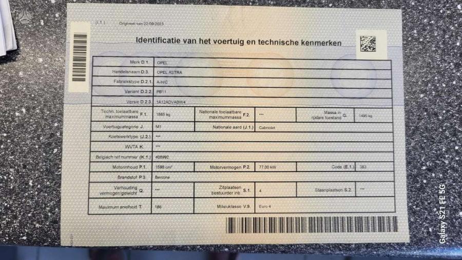 Brūns Opel Astra 2006 Šauļi, ar dzinēja tilpumu 1.60 L un nobraukumu 112 tūkst. km par 2850 €, foto 43 vietnē AUTOMOTO.COM.LV