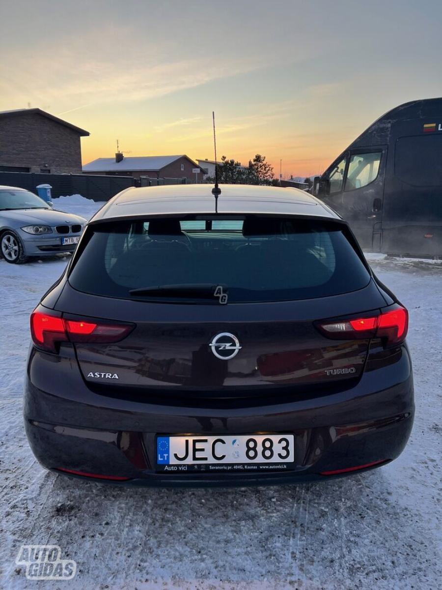 Brūns Opel Astra 2016 Kauņa, ar dzinēja tilpumu 1.40 L un nobraukumu 133 tūkst. km par 8199 €, foto 5 vietnē AUTOMOTO.COM.LV