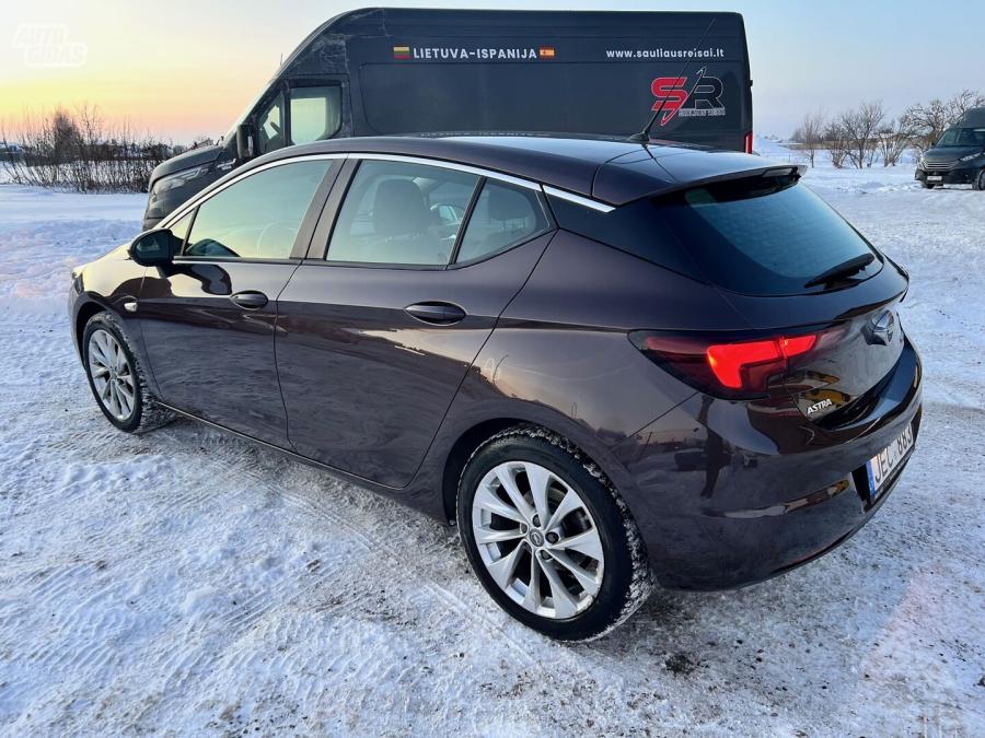 Brūns Opel Astra 2016 Kauņa, ar dzinēja tilpumu 1.40 L un nobraukumu 133 tūkst. km par 8199 €, foto 6 vietnē AUTOMOTO.COM.LV