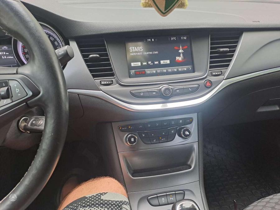 Brūns Opel Astra 2016 Kauņa, ar dzinēja tilpumu 1.60 L un nobraukumu 248 tūkst. km par 5500 €, foto 12 vietnē AUTOMOTO.COM.LV