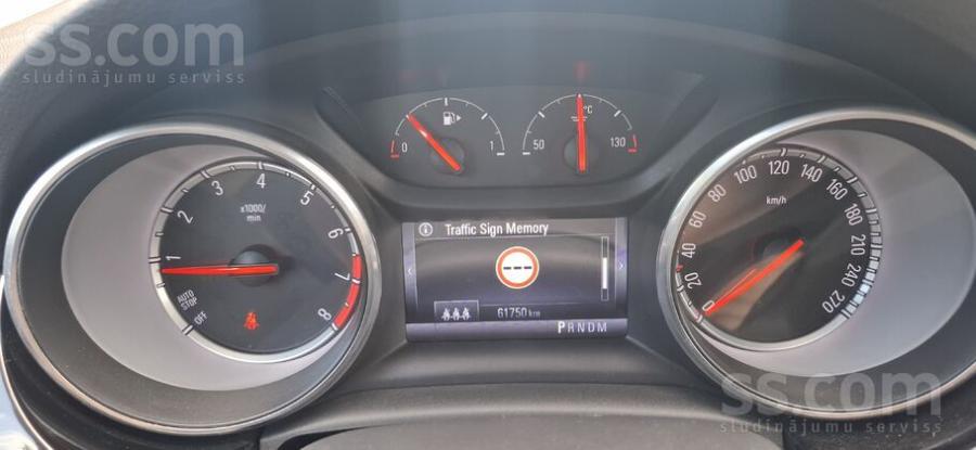 Brown Opel Astra 2017 in Riga, with an engine capacity of 1.40 L and mileage of 62 thousand km for 9500 €, photo 12 on AUTOMOTO.COM.LV