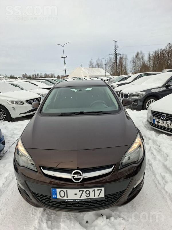 Brūns Opel Astra 2014 Talsi, ar dzinēja tilpumu 1.40 L un nobraukumu 94 tūkst. km par 4970 €, foto 4 vietnē AUTOMOTO.COM.LV