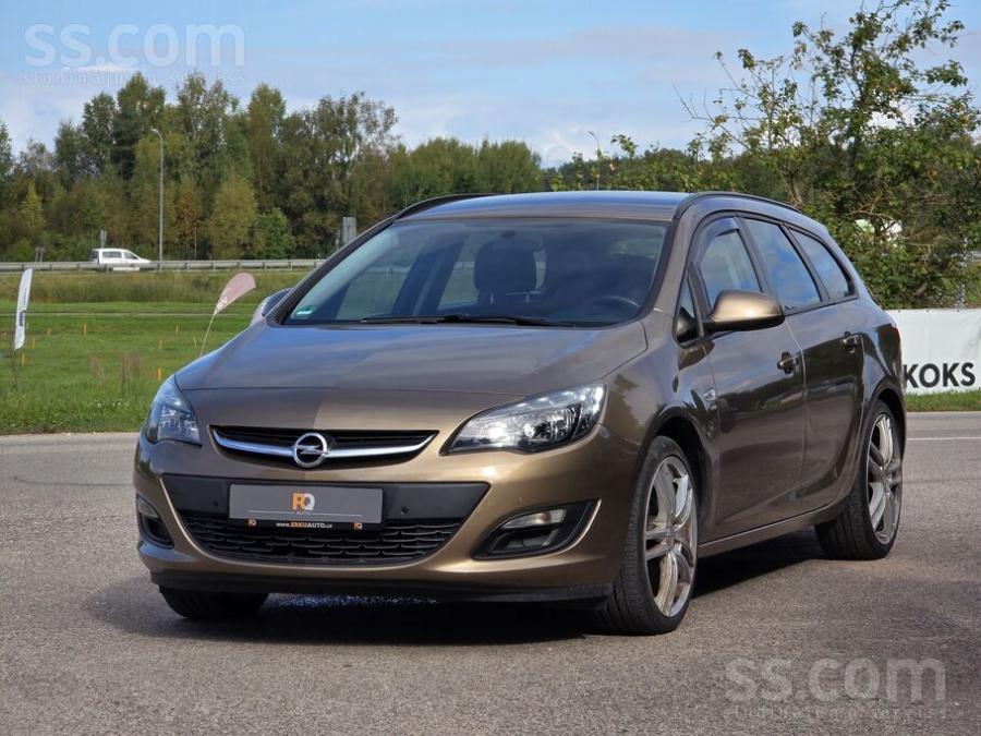 Brūns Opel Astra 2014 Liepāja, ar dzinēja tilpumu 1.60 L un nobraukumu 274 tūkst. km par 3950 €, foto 1 vietnē AUTOMOTO.COM.LV