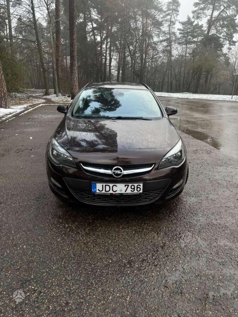 Brūns Opel Astra 2015 Kauņa, ar dzinēja tilpumu 1.60 L un nobraukumu 281 tūkst. km par 4500 €, foto 1 vietnē AUTOMOTO.COM.LV