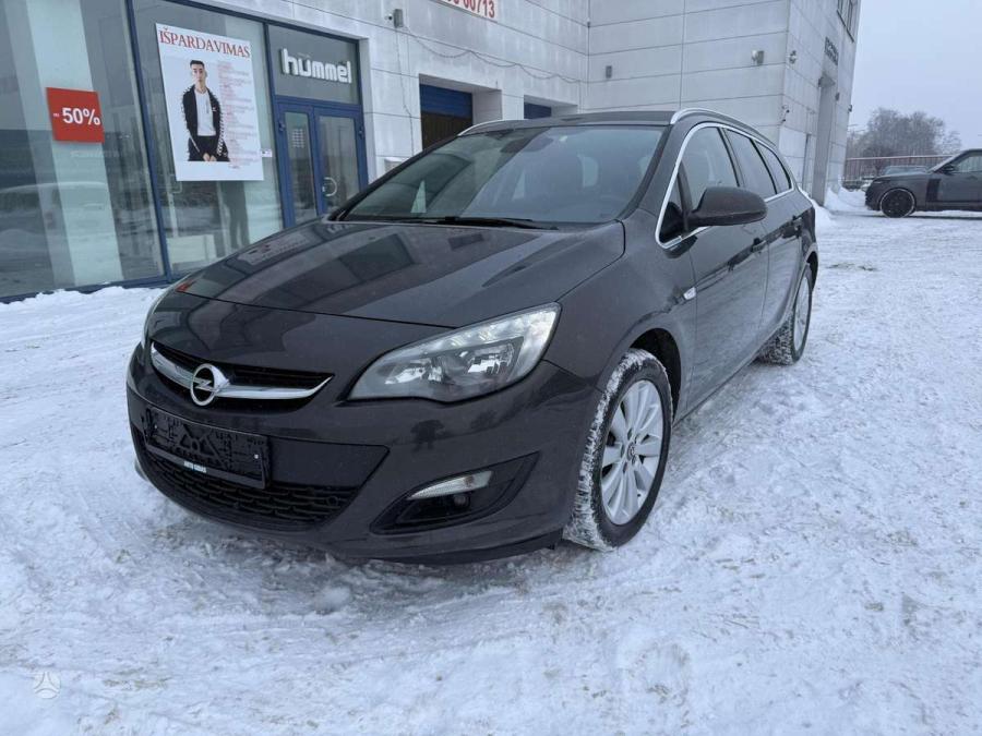 Brūns Opel Astra 2015 Kauņa, ar dzinēja tilpumu 1.60 L un nobraukumu 256 tūkst. km par 4650 €, foto 1 vietnē AUTOMOTO.COM.LV
