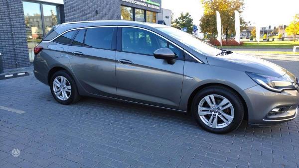 Brown Opel Astra 2016 in Raseiniai, with an engine capacity of 1.36 L and mileage of 198 thousand km for 6900 €, photo 4 on AUTOMOTO.COM.LV