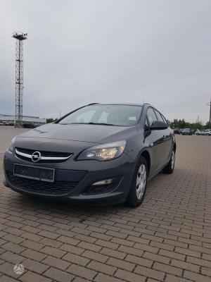 Brown Opel Astra 2016 in Marijampole, with an engine capacity of 1.40 L and mileage of 200 thousand km for 4350 €, photo 4 on AUTOMOTO.COM.LV