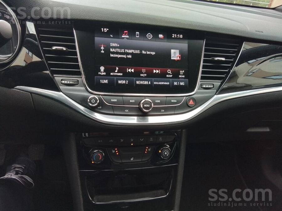 Brūns Opel Astra 2016 Rīga, ar dzinēja tilpumu 1.60 L un nobraukumu 128 tūkst. km par 6660 €, foto 25 vietnē AUTOMOTO.COM.LV