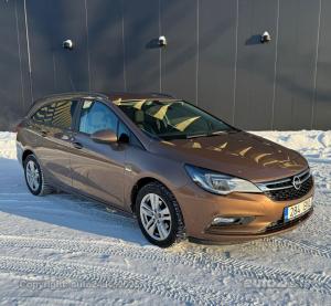 Brūns Opel Astra 2017 Tallina, ar dzinēja tilpumu 1.40 L un nobraukumu 128 tūkst. km par 8200 €, foto  vietnē AUTOMOTO.COM.LV