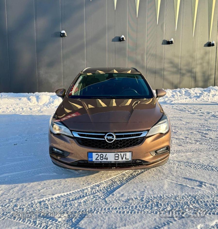 Brūns Opel Astra 2017 Tallina, ar dzinēja tilpumu 1.40 L un nobraukumu 128 tūkst. km par 8200 €, foto 3 vietnē AUTOMOTO.COM.LV