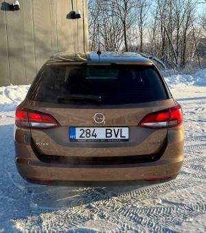 Brūns Opel Astra 2017 Tallina, ar dzinēja tilpumu 1.40 L un nobraukumu 128 tūkst. km par 8200 €, foto 5 vietnē AUTOMOTO.COM.LV