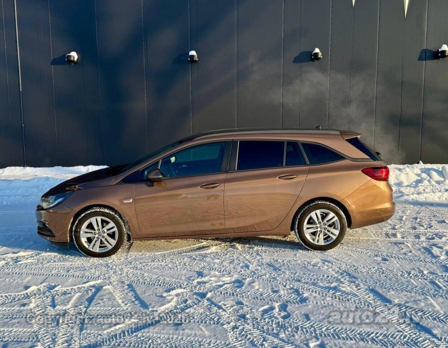 Brūns Opel Astra 2017 Tallina, ar dzinēja tilpumu 1.40 L un nobraukumu 128 tūkst. km par 8200 €, foto 7 vietnē AUTOMOTO.COM.LV