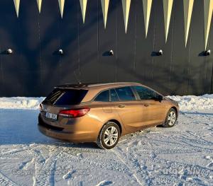 Brūns Opel Astra 2017 Tallina, ar dzinēja tilpumu 1.40 L un nobraukumu 128 tūkst. km par 8200 €, foto 8 vietnē AUTOMOTO.COM.LV
