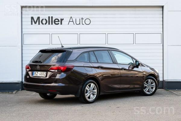 Brown Opel Astra 2017 in Riga, with an engine capacity of 1.40 L and mileage of 98 thousand km for 8950 €, photo 4 on AUTOMOTO.COM.LV