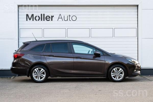 Brown Opel Astra 2017 in Riga, with an engine capacity of 1.40 L and mileage of 98 thousand km for 8950 €, photo 6 on AUTOMOTO.COM.LV