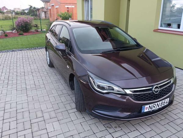 Brūns Opel Astra 2018 Kauņa, ar dzinēja tilpumu 1.60 L un nobraukumu 225 tūkst. km par 5750 €, foto 1 vietnē AUTOMOTO.COM.LV