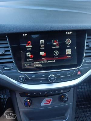 Brown Opel Astra 2018 in Kaunas, with an engine capacity of 1.60 L and mileage of 224 thousand km for 5500 €, photo 12 on AUTOMOTO.COM.LV