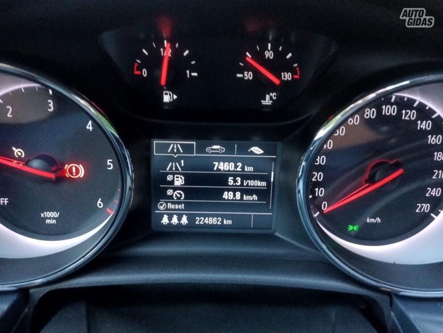 Brown Opel Astra 2018 in Kaunas, with an engine capacity of 1.60 L and mileage of 224 thousand km for 5500 €, photo 14 on AUTOMOTO.COM.LV