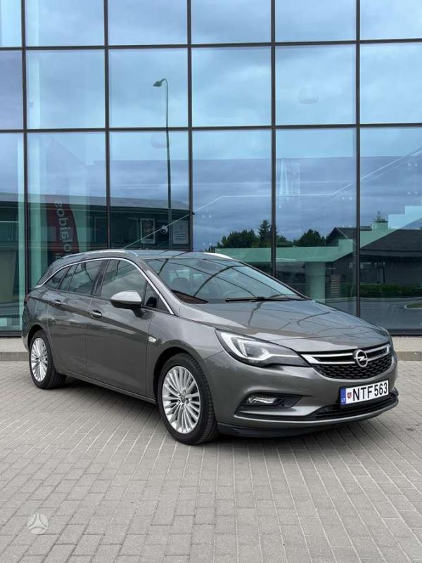 Brūns Opel Astra 2019 Utena, ar dzinēja tilpumu 1.60 L un nobraukumu 173 tūkst. km par 7499 €, foto  vietnē AUTOMOTO.COM.LV