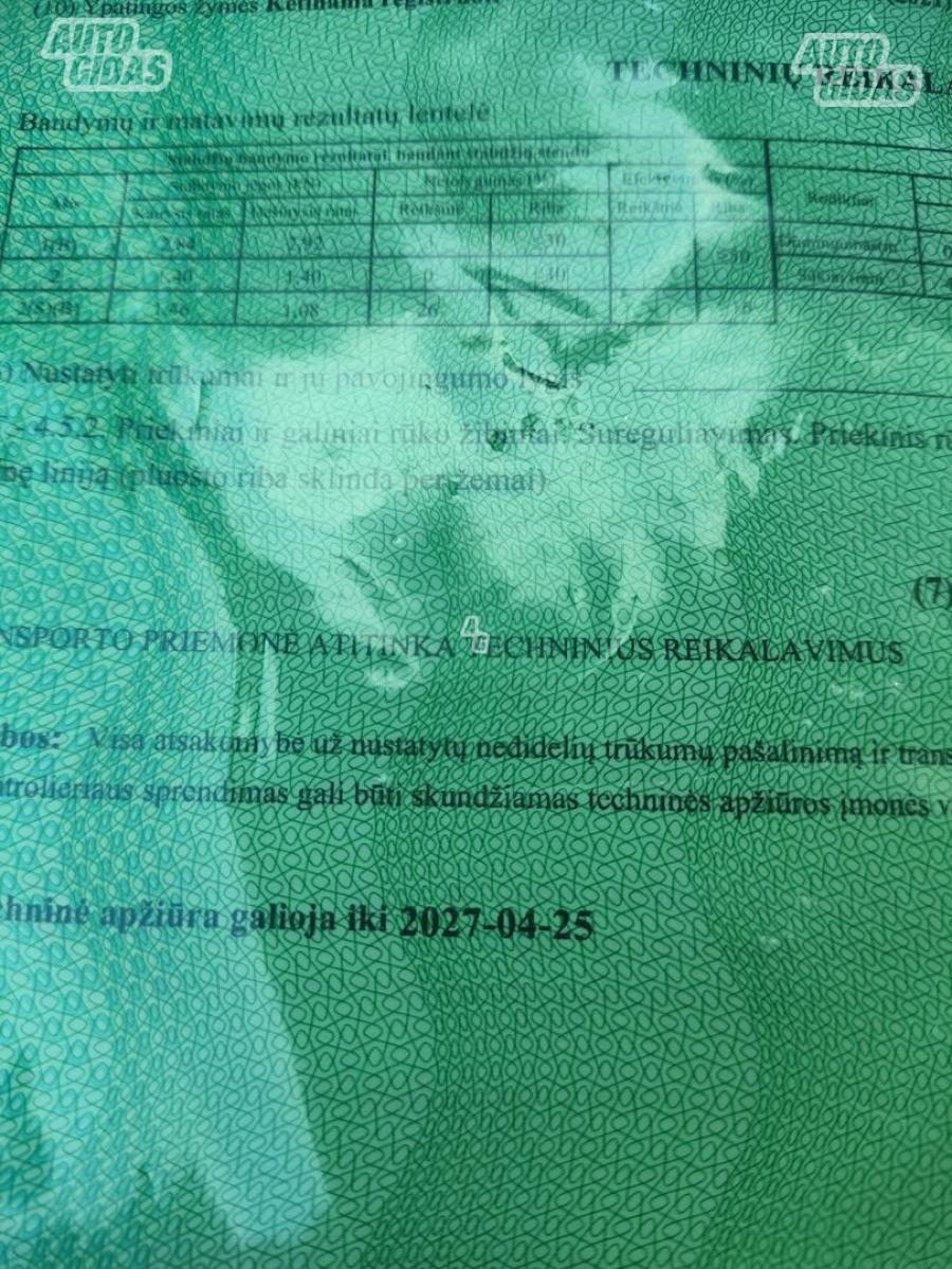 Опель Астра 2005 в Вильнюс, объемом двигателя 1.90 л и пробегом 295 тыс. км за 700 €, фото 20 на AUTOMOTO.COM.LV