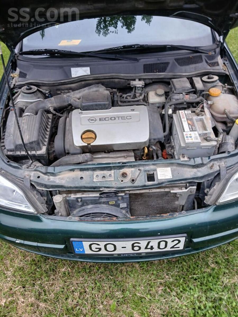 Zaļš Opel Astra 1999 Valka, ar dzinēja tilpumu 1.60 L un nobraukumu 234 tūkst. km par 625 €, foto 8 vietnē AUTOMOTO.COM.LV