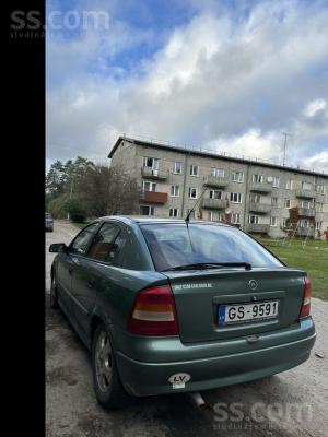 Зеленый Опель Астра 1999 в Мадона, объемом двигателя 1.60 л и пробегом 304 тыс. км за 400 €, фото 4 на AUTOMOTO.COM.LV