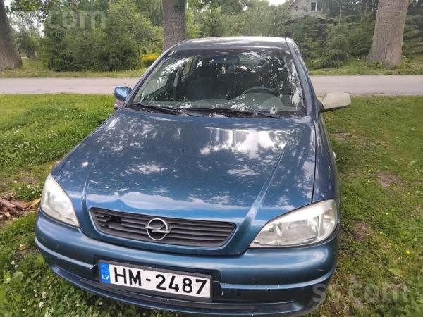 Зеленый Опель Астра 2000 в Айзкраукле, объемом двигателя 1.60 л и пробегом 262 тыс. км за 350 €, фото 3 на AUTOMOTO.COM.LV