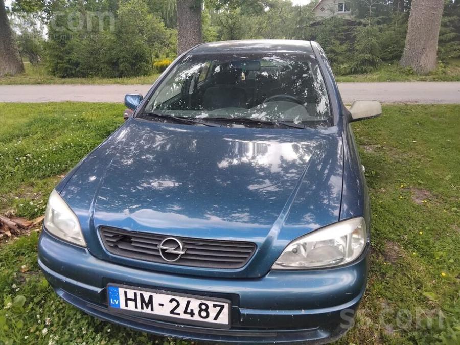 Зеленый Опель Астра 2000 в Айзкраукле, объемом двигателя 1.60 л и пробегом 262 тыс. км за 350 €, фото 4 на AUTOMOTO.COM.LV